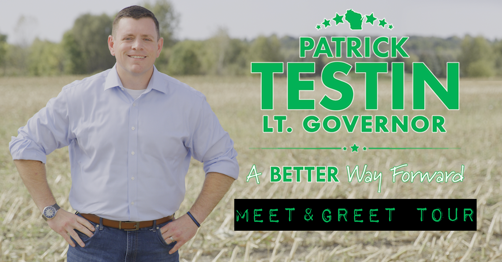 Meet & Greet Tour – Patrick Testin for Wisconsin